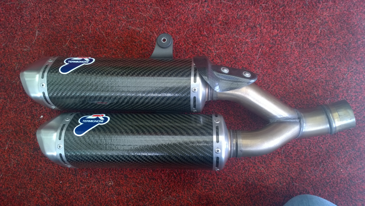 For Sale - Monster 1100 Evo Termignoni Cans | Ducati Forum